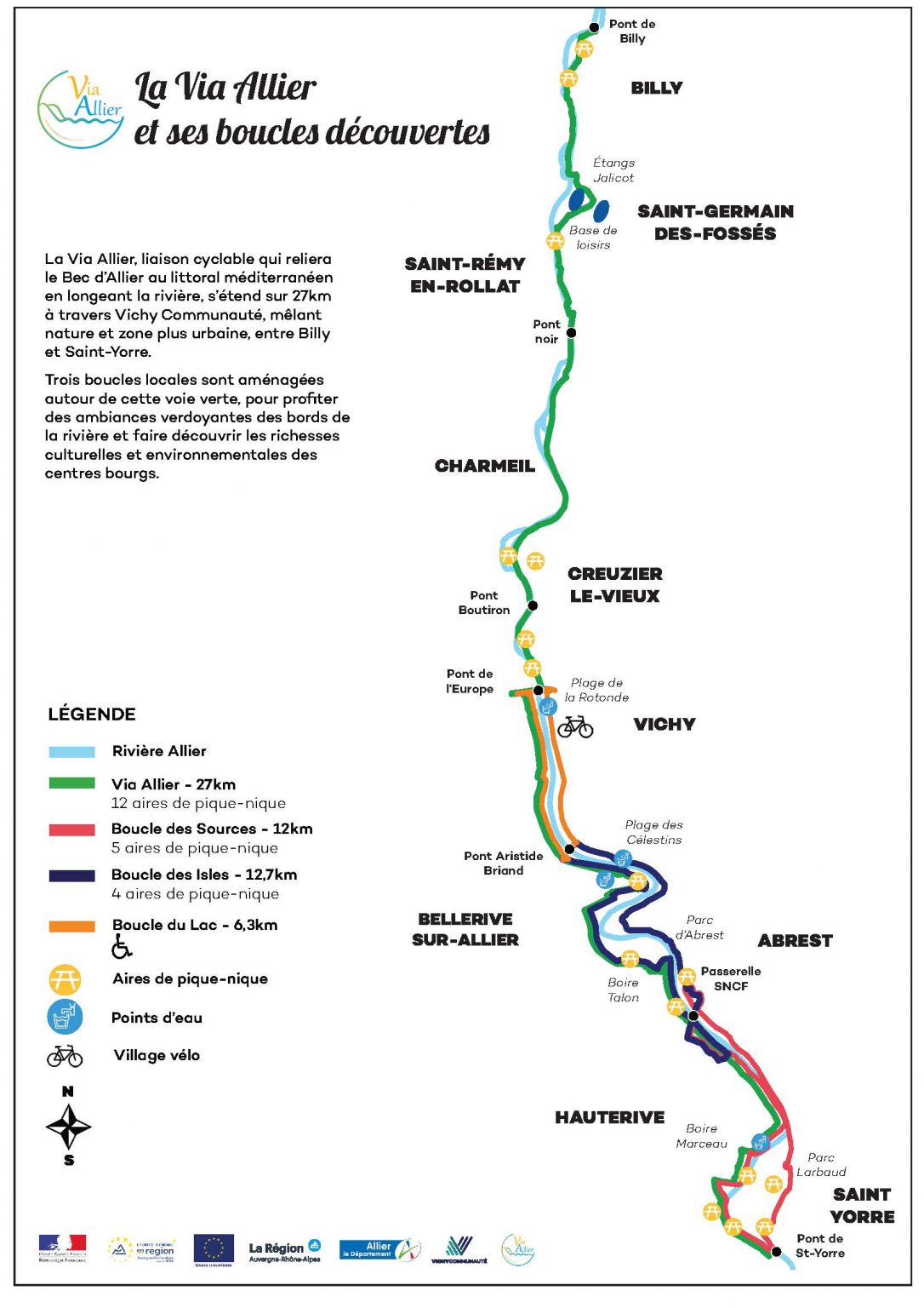 Via Allier et Boucles - Vichy Communauté